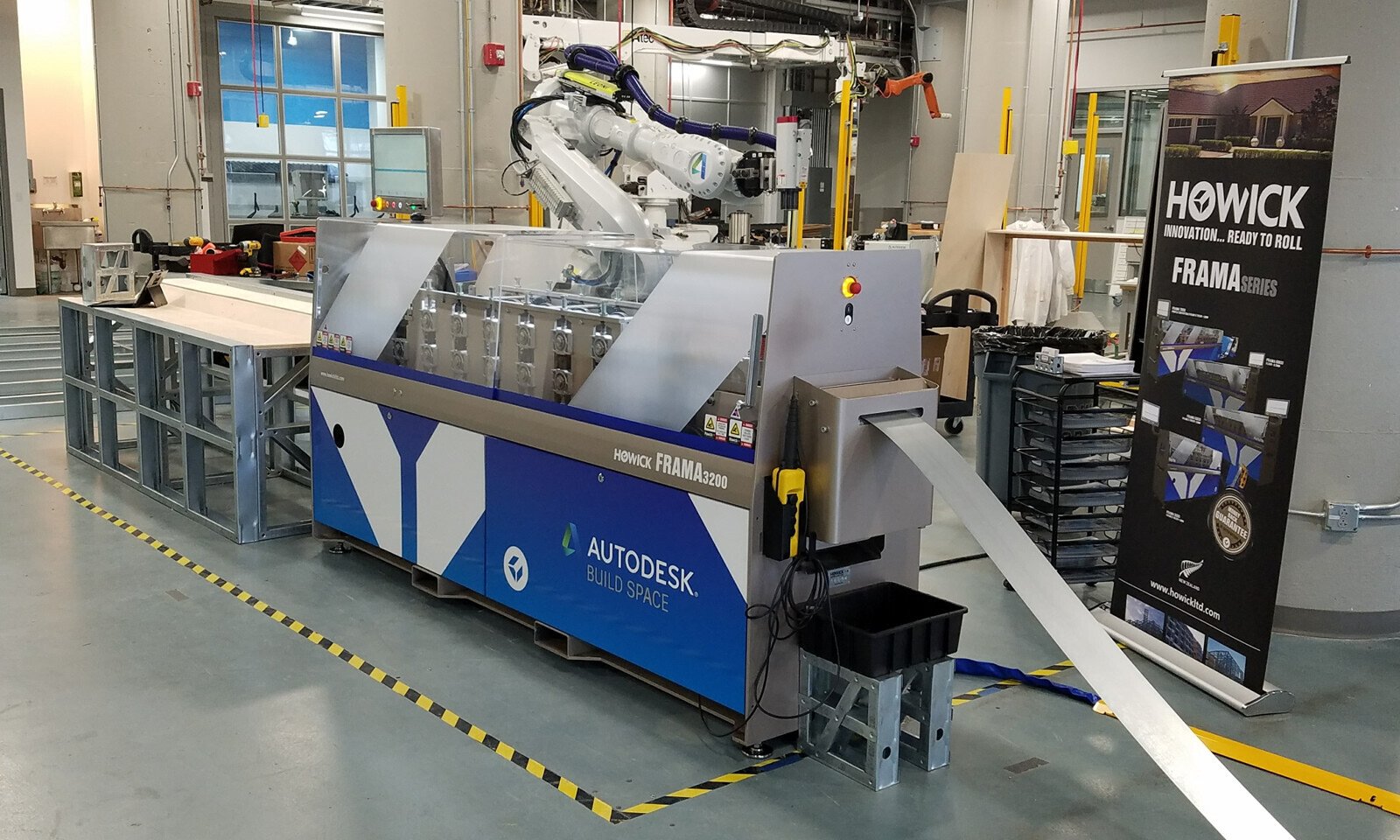 FRAMA 3200 Frame, Truss & Panel Machine | Howick Ltd