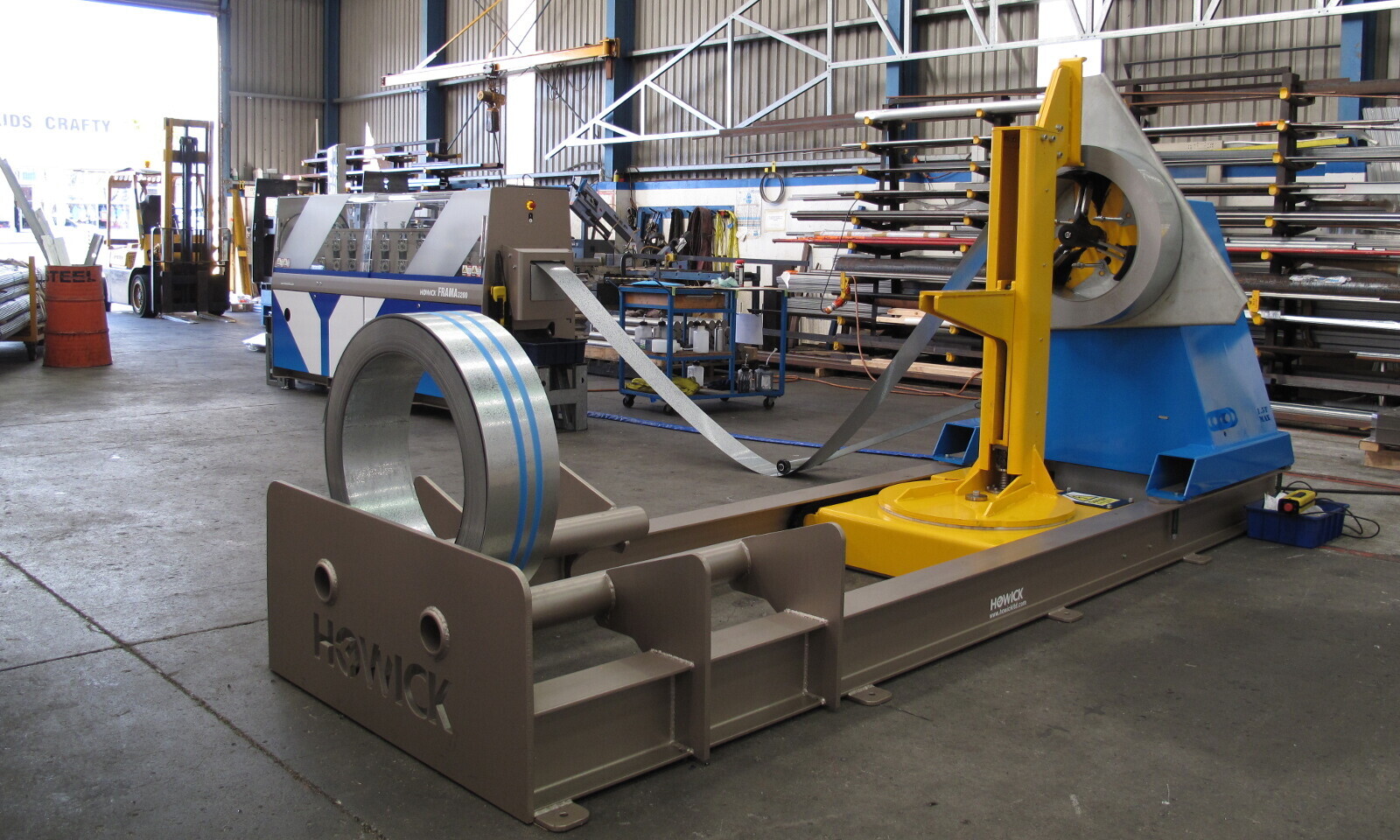 Dedicated Coil-Loading System | Howick Ltd